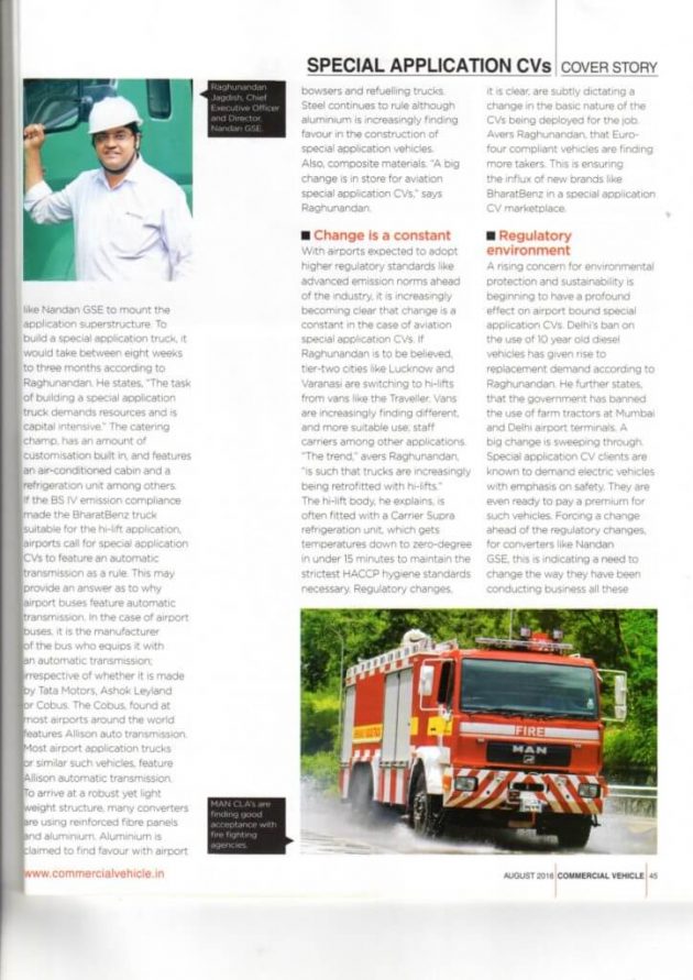 CV Magazine: Nandan Features On The Cover Story