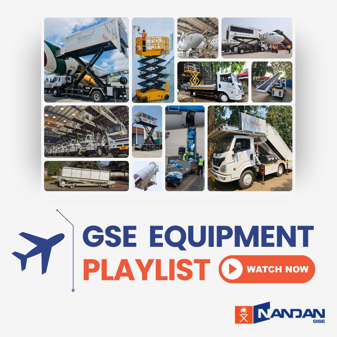 GSE Video Playlist - YouTube | Nandan GSE Equipment in Action